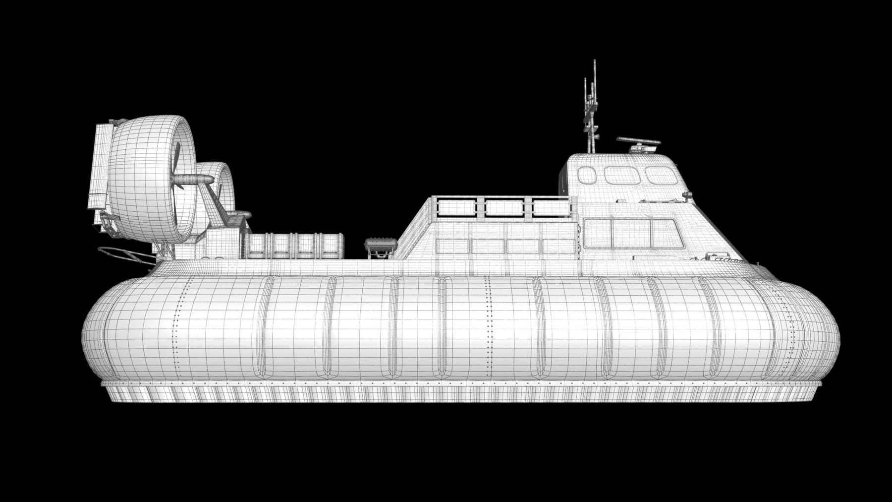 ArtStation - MSB Hovercraft | Game Assets